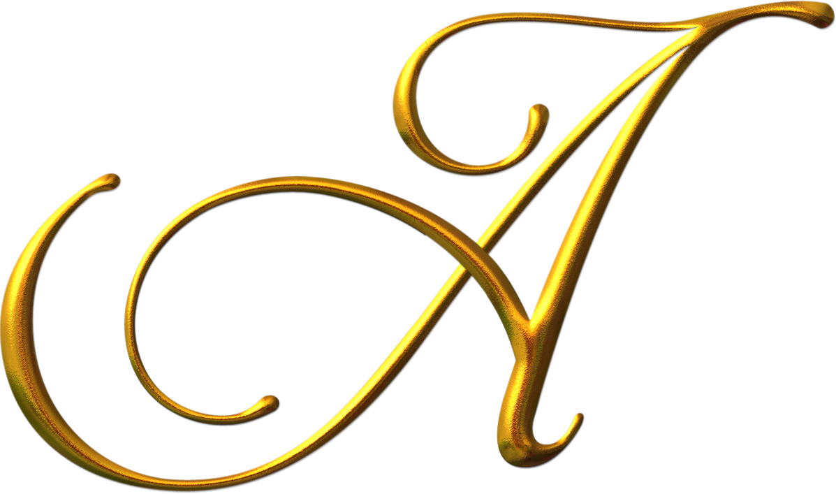 Download Letra A Png Dorada - Full Size PNG Image - PNGkit