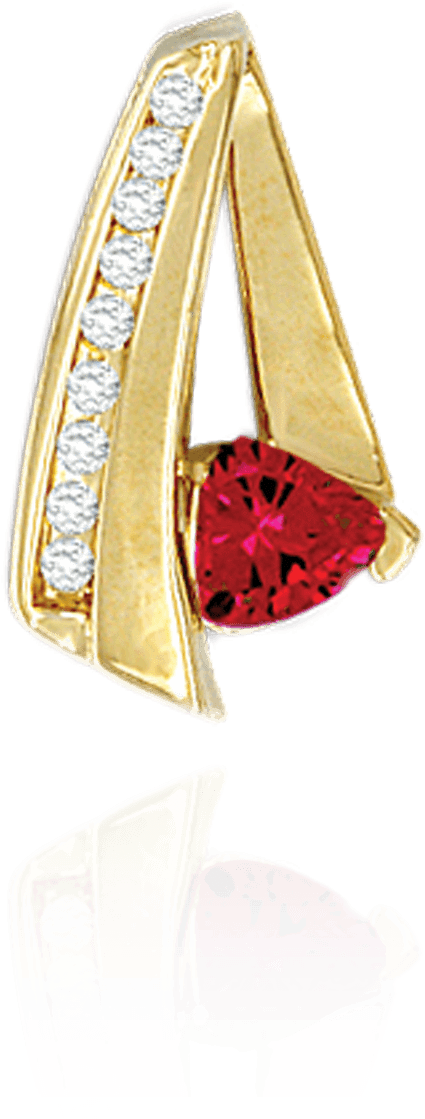 Download 14k Gold Triangle Pendants - 14k Triangle Pendants (6.0ct ...