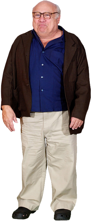Download Danny Devito Face Png - Danny Devito Lifesize Cutout - Full ...