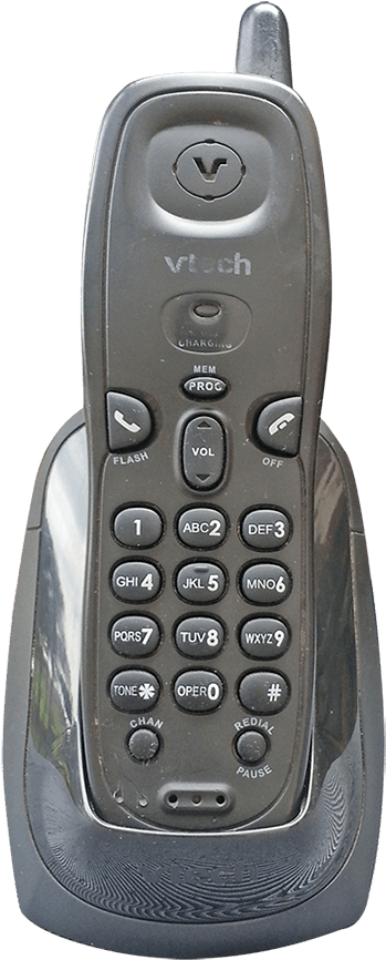 Download Telefono - Cordless Telephone - Full Size PNG Image - PNGkit