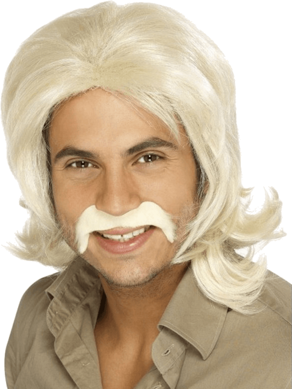 Download Blonde Wig - Guy With Blonde Wig - Full Size PNG Image - PNGkit
