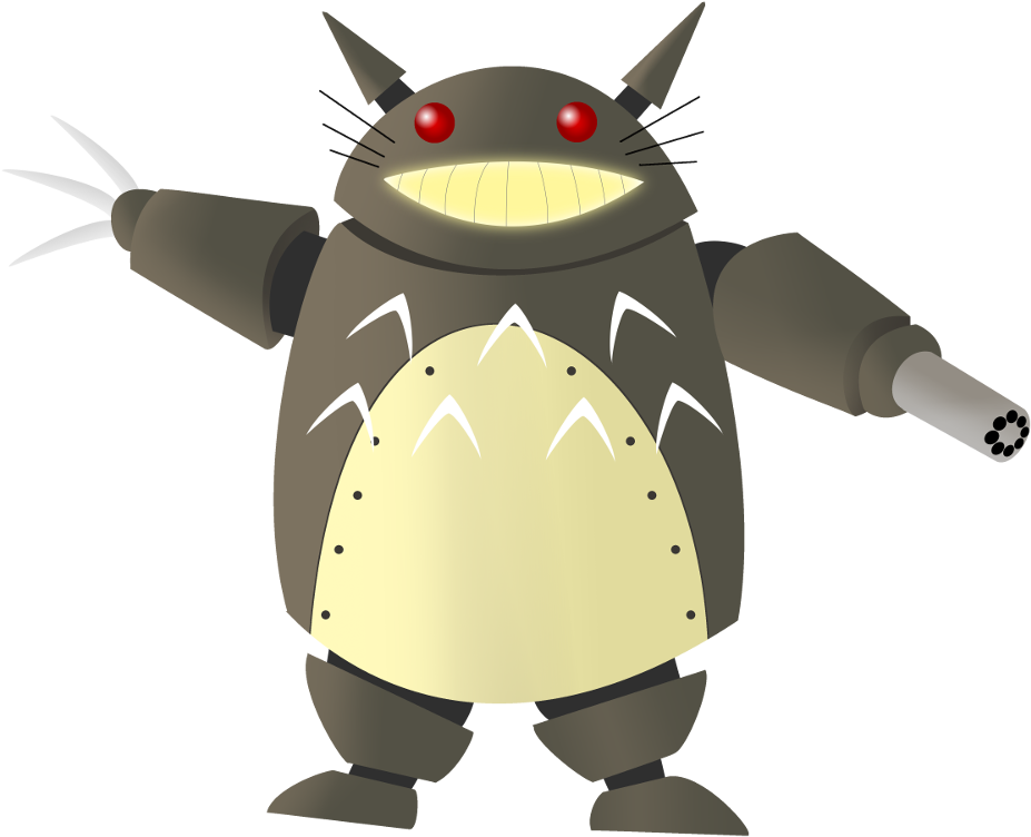 Download Totoro Robot - Full Size PNG Image - PNGkit