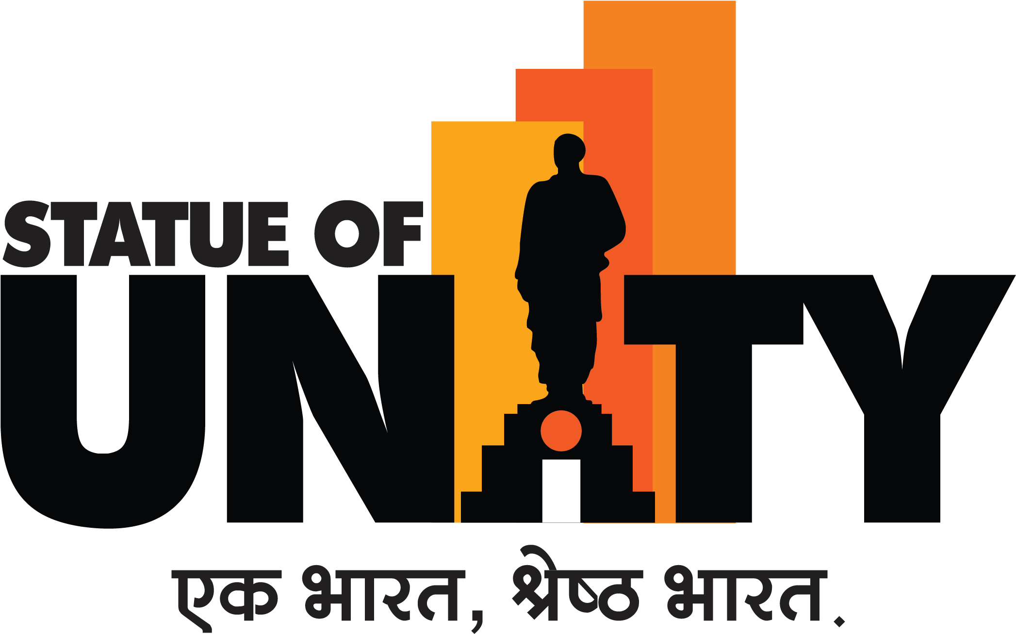 Download Statue Of Unity Logo 2 By Carrie - Statue Of Unity Logo - Full ...