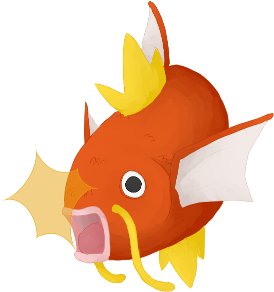 Download Magikarp Used Tackle By Silverthecreator - Cartoon - Full Size ...