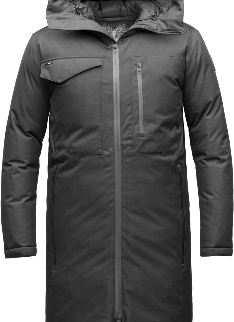 Download Kane Mens Utility Parka - Nobis Kane Utility Parka-black-m ...