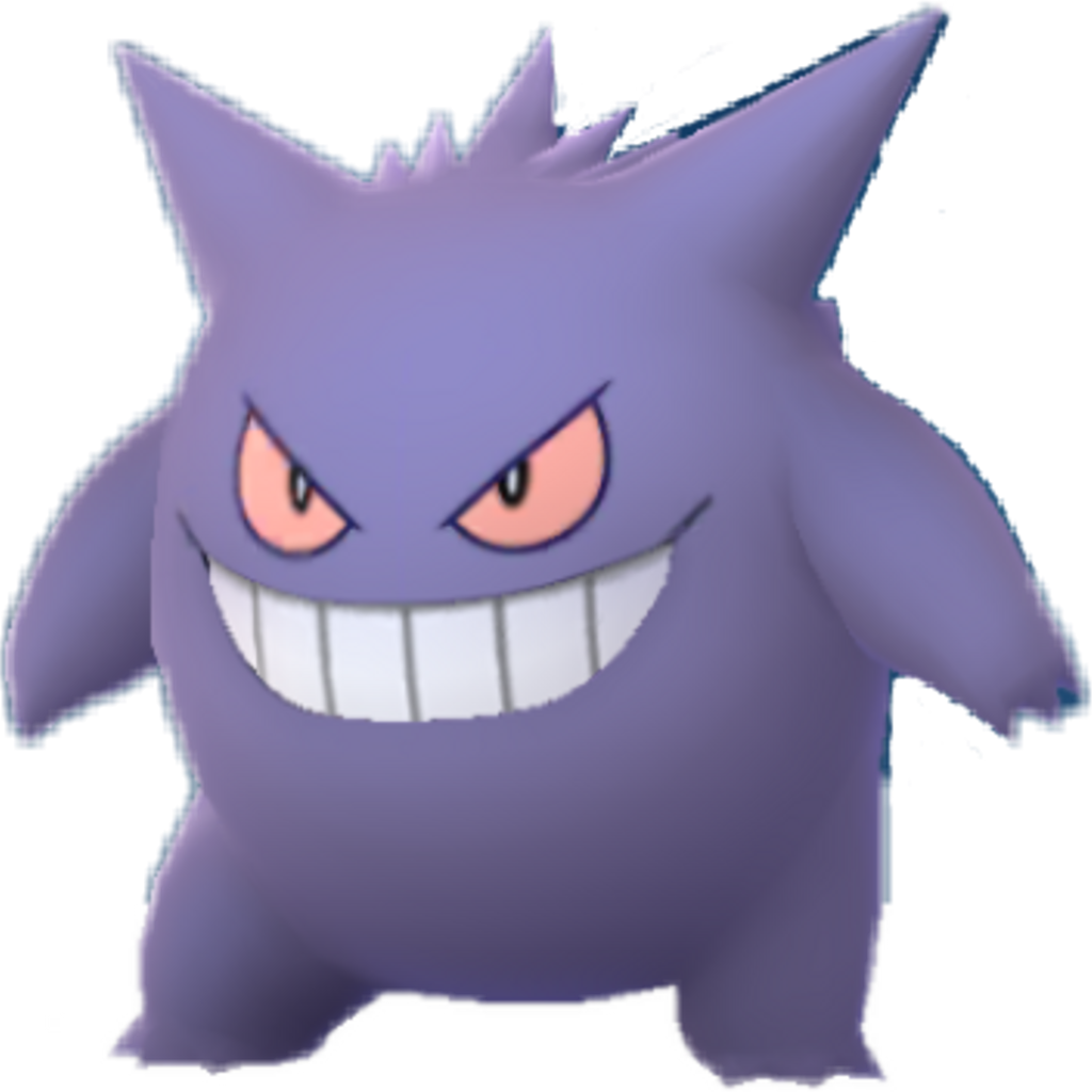 Download Gengar Sticker - Full Size PNG Image - PNGkit