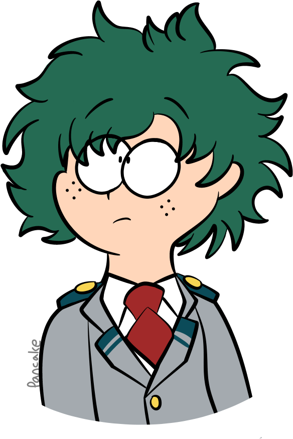 Download Transparent Deku - Cartoon - PNGkit
