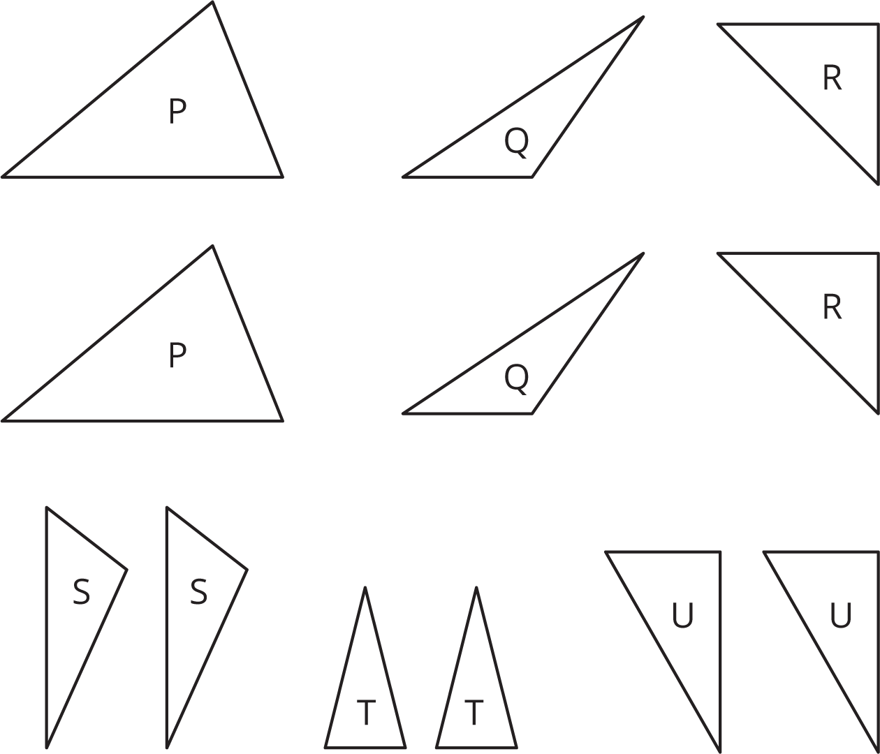 Download Of These Pairs Of Identical Triangles Can Be Composed - Triangle - Full Size PNG Image ...