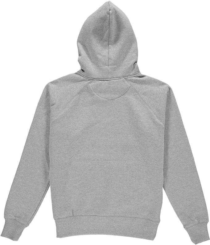 Download Heather Grey Hoodie - United Athle 5390 01 - Full Size PNG ...