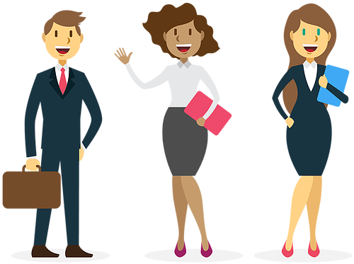 Download Work-01 - People Office Vector - Full Size PNG Image - PNGkit