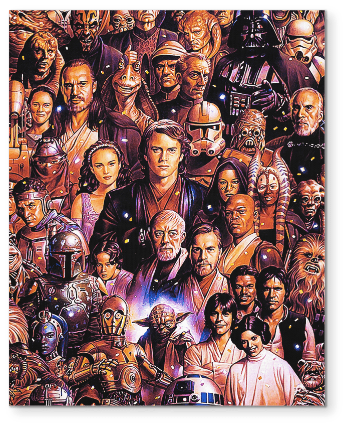 Star Wars Characters Drawings