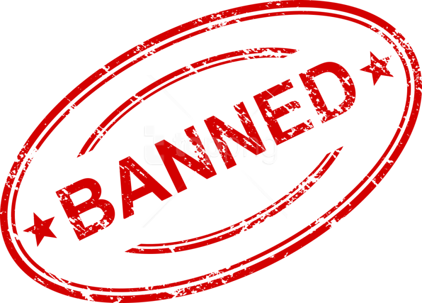 Download Free Png Banned Stamp Png Images Transparent - Banned Png ...