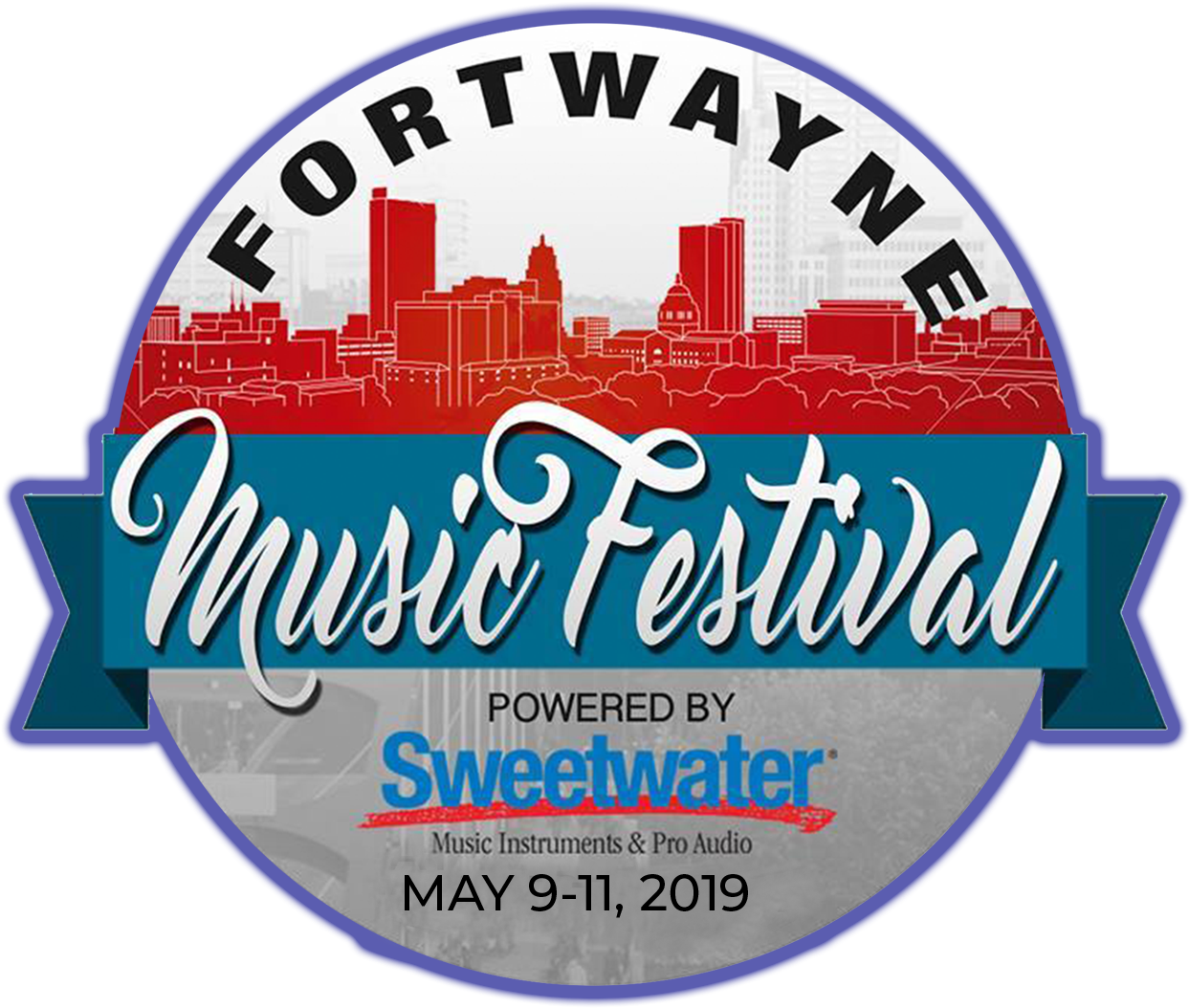 Download 2019 Fort Wayne Music Festival - Calligraphy - Full Size PNG ...