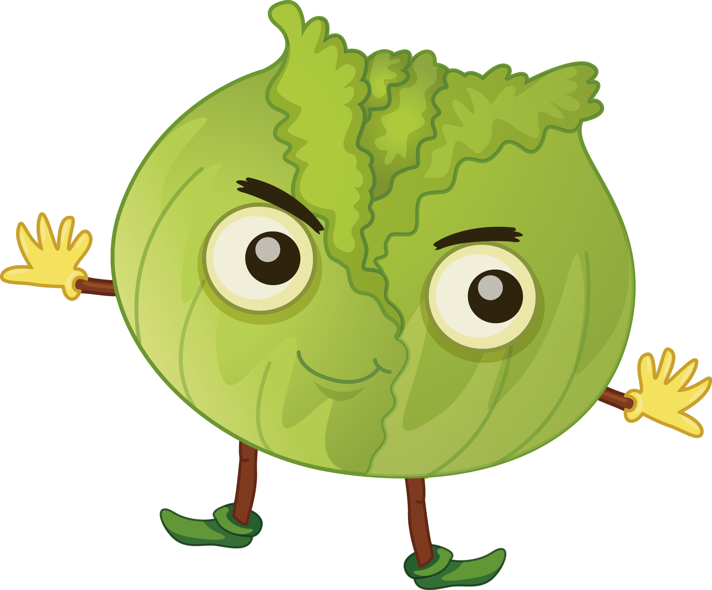 Download Cabbage Fruit Clip Art - Cute Cabbage Clipart - Full Size PNG ...
