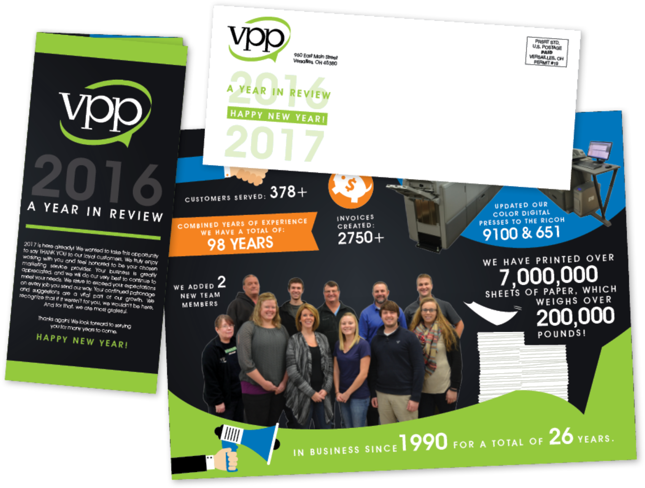 Download Year In Review Mailing - Flyer - Full Size PNG Image - PNGkit