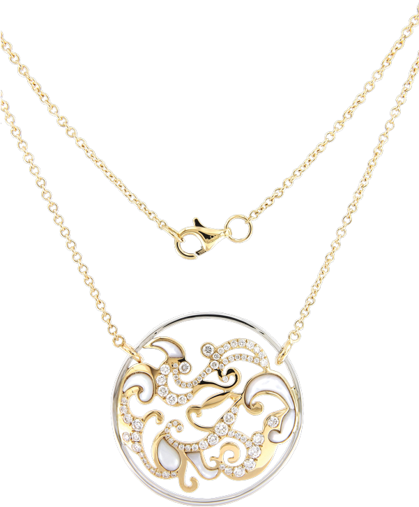 Download Gaia Fine Cirrus Pendant Necklace - Locket - Full Size PNG ...