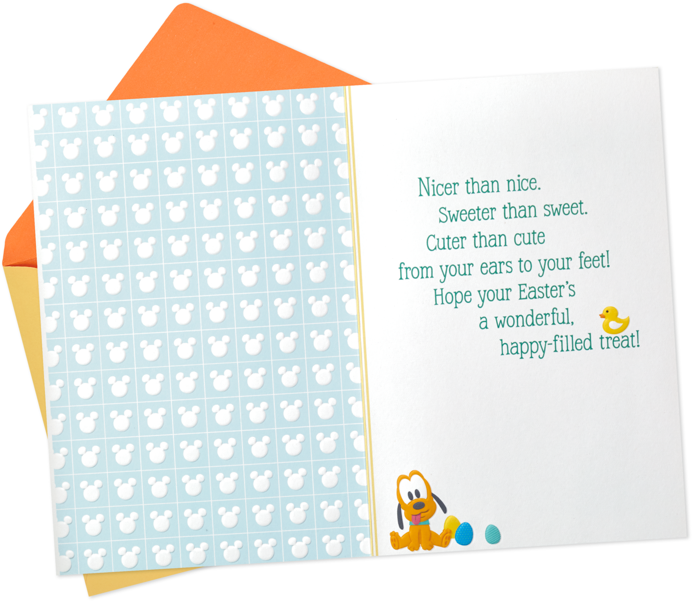 Download Disney Mickey Mouse First Easter Card For Baby - Paper - Full ...