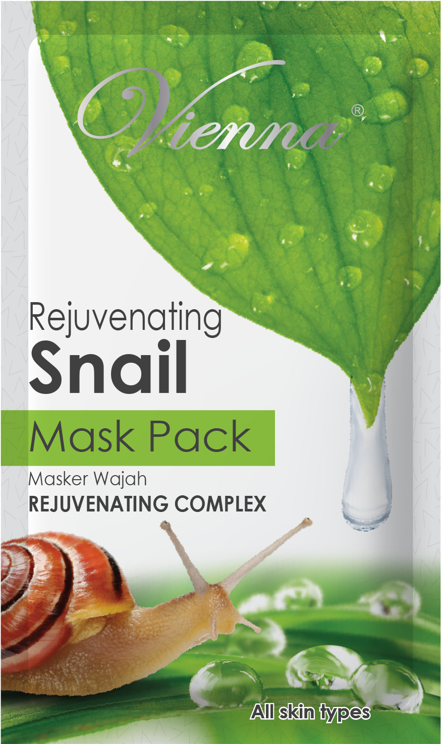 Download Vienna Rejuvenating Snail Mask Pack - Masker Vienna Snail ...