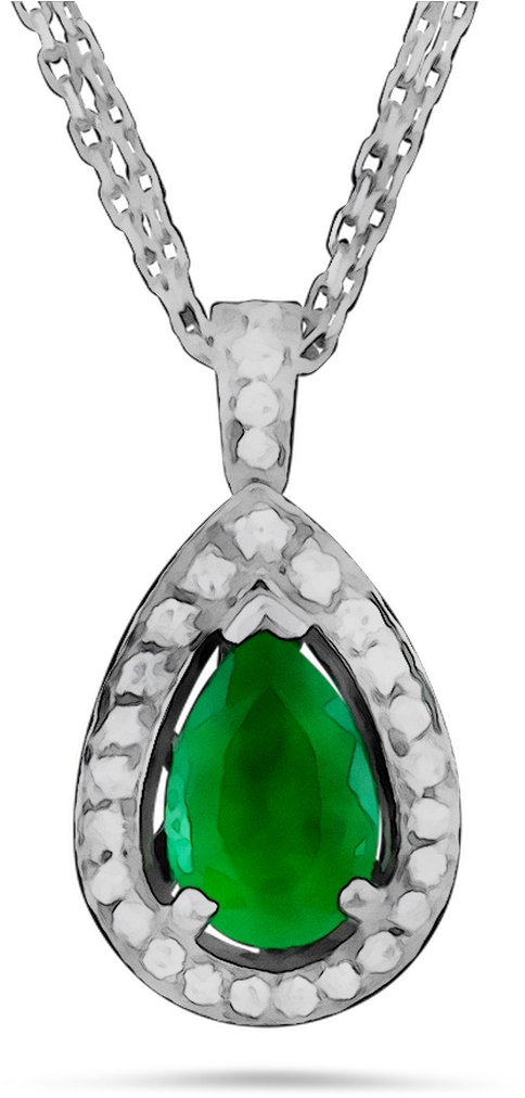 Download Jewellery Diamond Pendant Silver Emerald Free Clipart ...