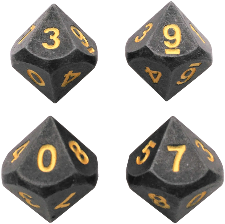 Download 4 Pack Of D10 - Dice Game - Full Size PNG Image - PNGkit