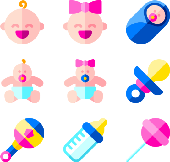 Download Baby & Toys - Full Size PNG Image - PNGkit