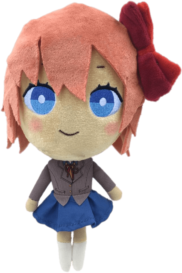 Download Doki Doki Literature Club Sayori Plush Doll - Doki Doki Literature Club Plushies - Full ...
