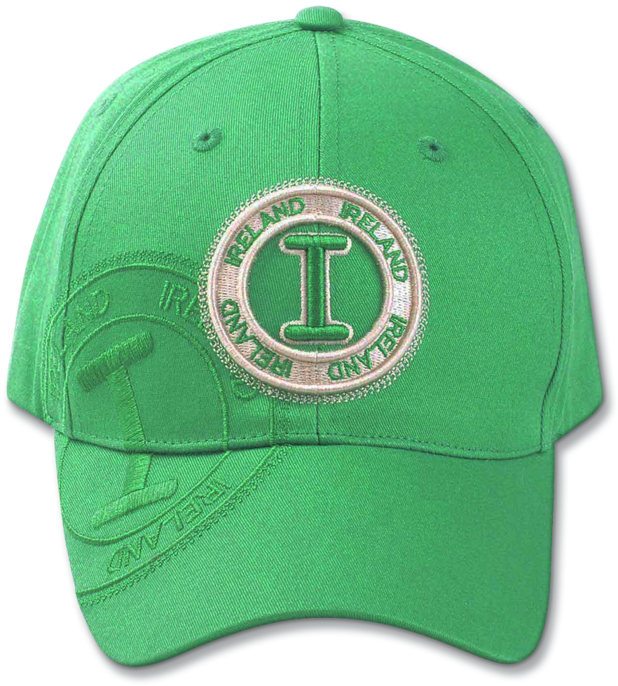 Download Ireland Stamp Fuchsia Green Beige Or Black - Baseball Cap ...