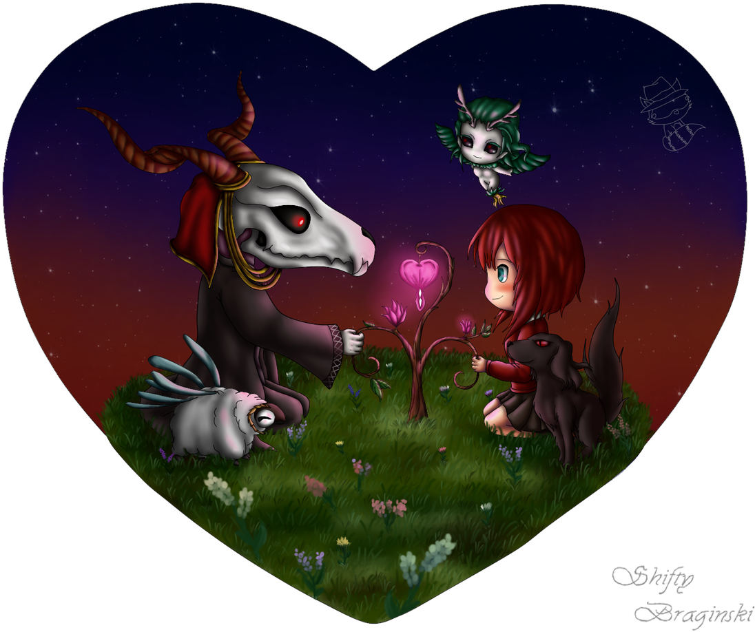 Download The Flower Of Love - Mythical Creature - Full Size PNG Image ...