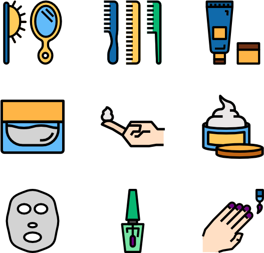 Download Makeup Vector - Full Size PNG Image - PNGkit