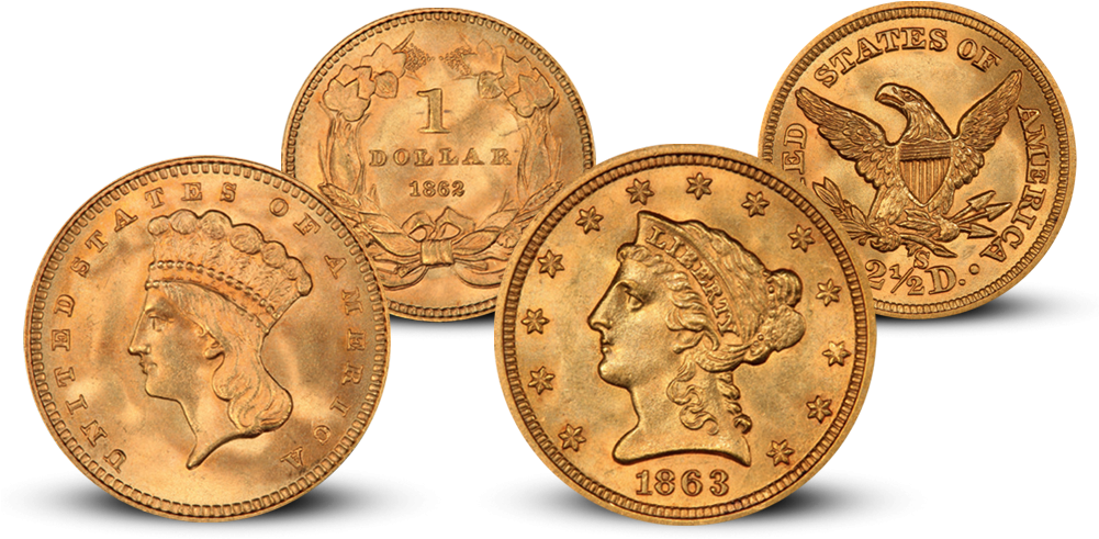 Download The American Civil War Gold Coin Set - American Civil War ...