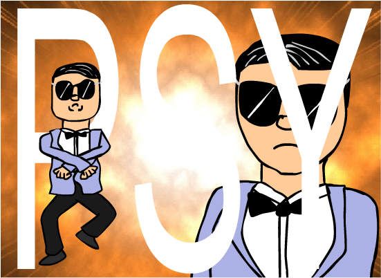Download Psy Title Card - Cartoon - Full Size PNG Image - PNGkit