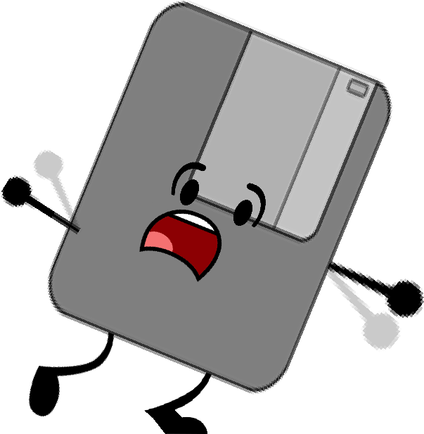 Download Floppy Disc Pose - Disc Bfdi - Full Size PNG Image - PNGkit