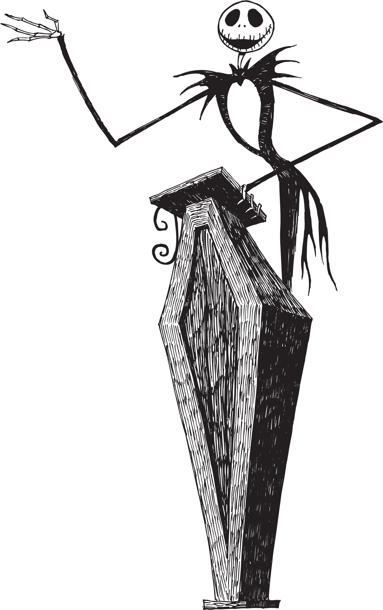 Download Transparent Nightmare Before Christmas Sticker Book ...