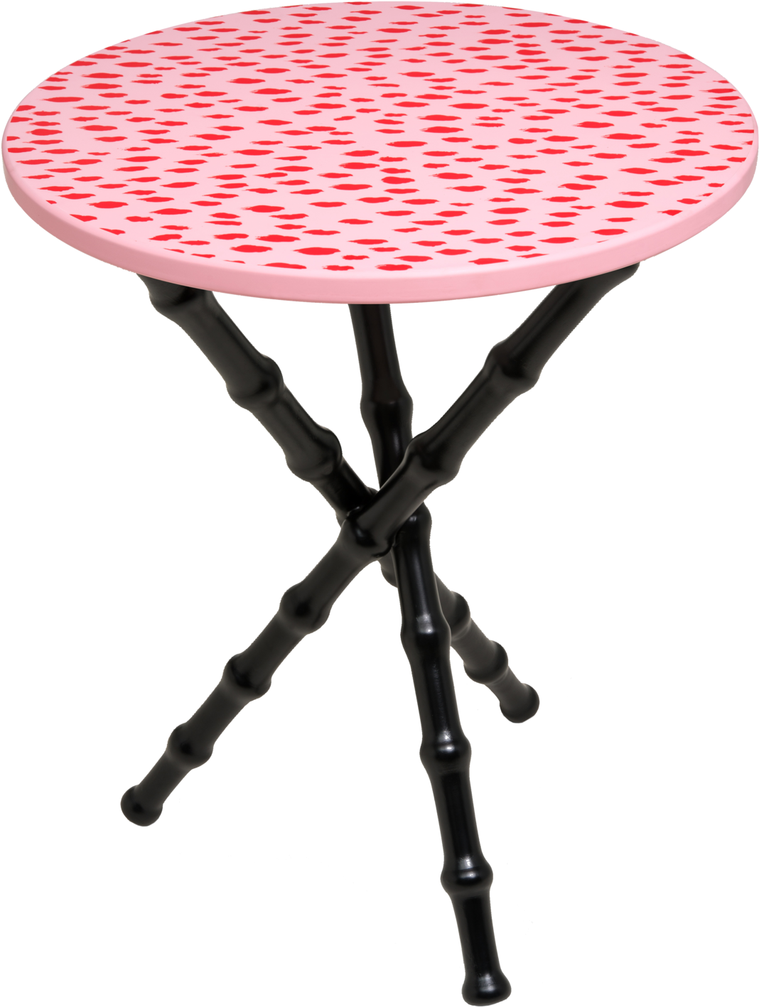 Download Ludo Drinks Table Bamboo Legs - Transparent Pink Garden Chair ...