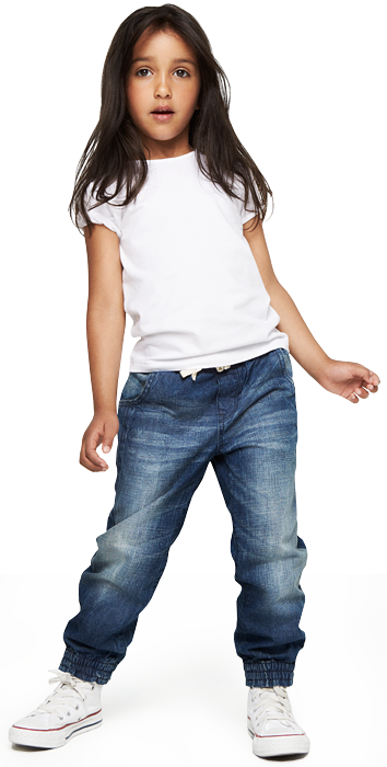 Download Transparent Loose - Kids Girl Model Png - PNGkit