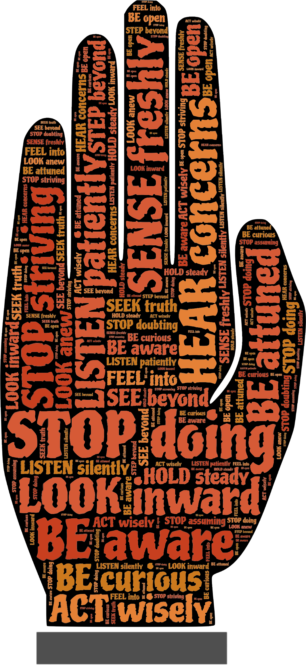 Download This Free Icons Png Design Of Stop Typography - Full Size PNG ...