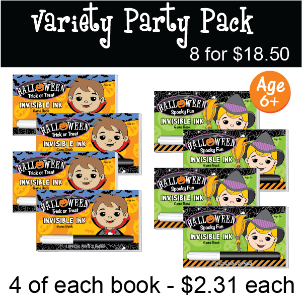 Download Party Pack Ages 6 - Halloween - Full Size PNG Image - PNGkit