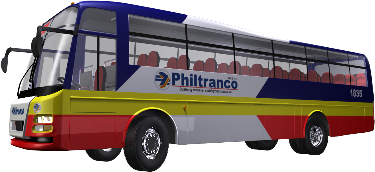 Download Source - Philtranco - Net - Report - Charter Bus Png - Bus ...