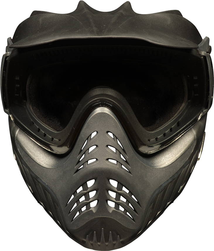 Download Paintball Mask Front View - Full Size PNG Image - PNGkit