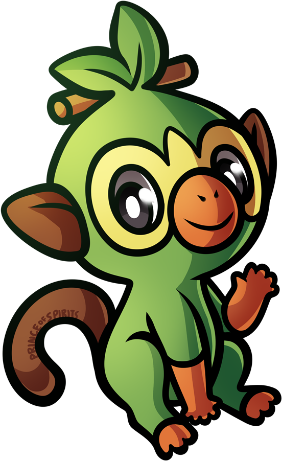 Download “ The Grass Starter, Grookey I Hope It Evolves Into - Team ...