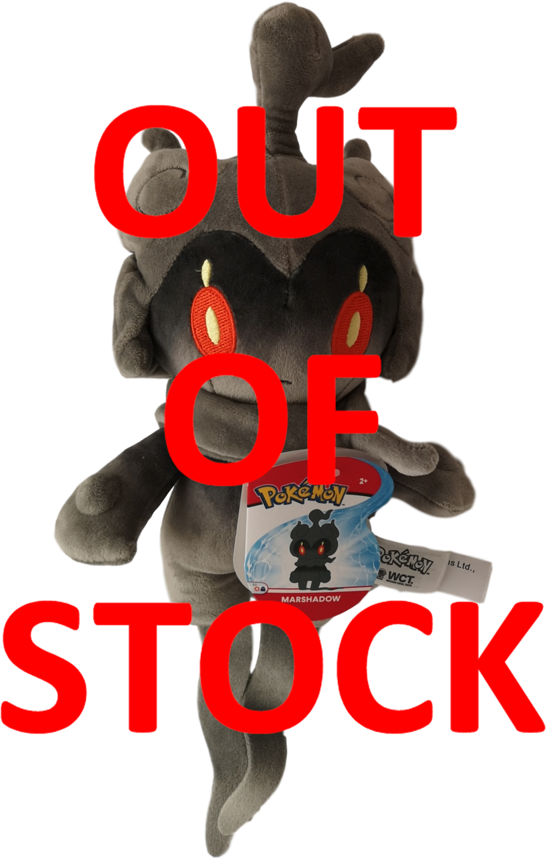 Download Official Pokemon 8" Plush Marshadow - Poster - Full Size PNG ...