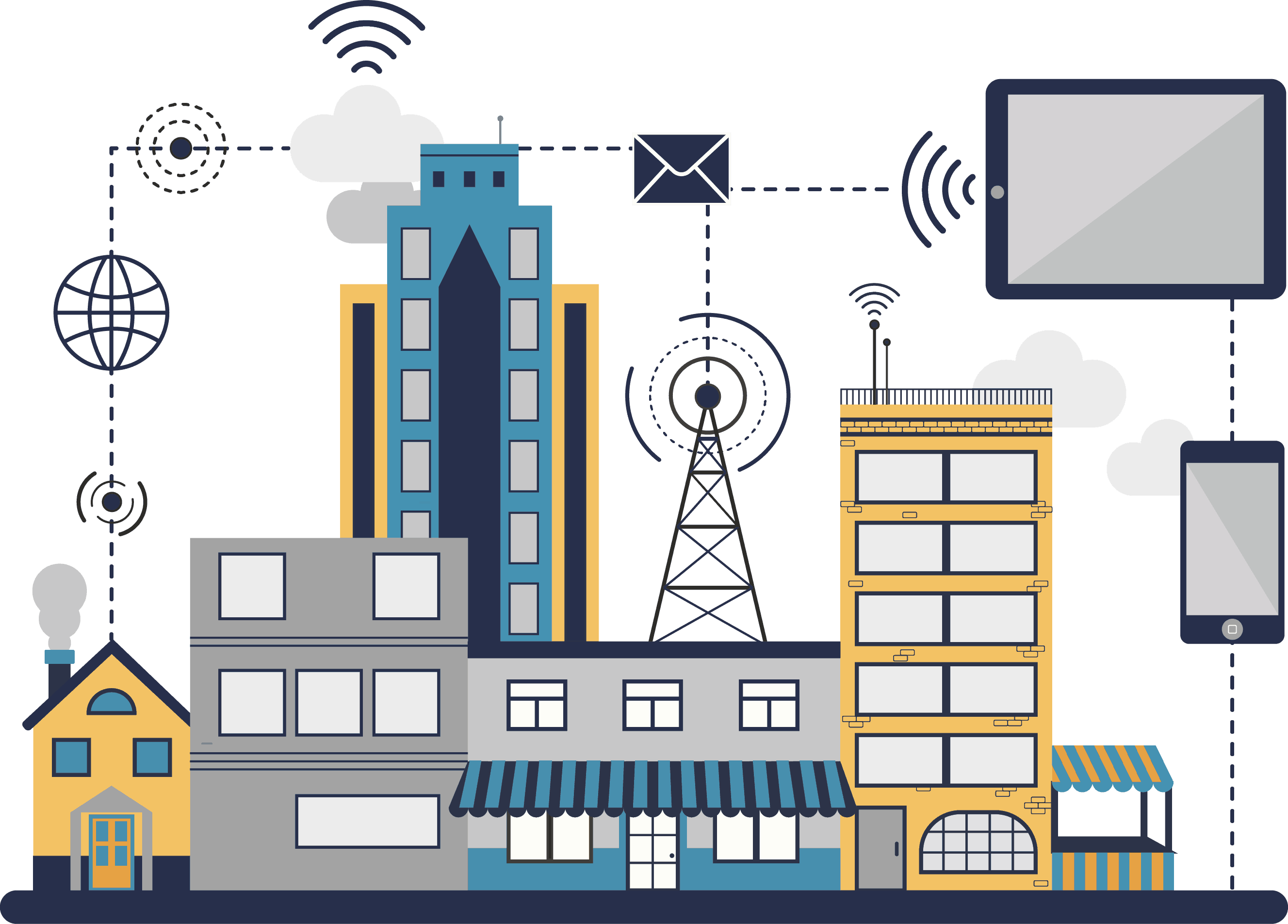 Download Iot-industry - Illustration - Full Size PNG Image - PNGkit