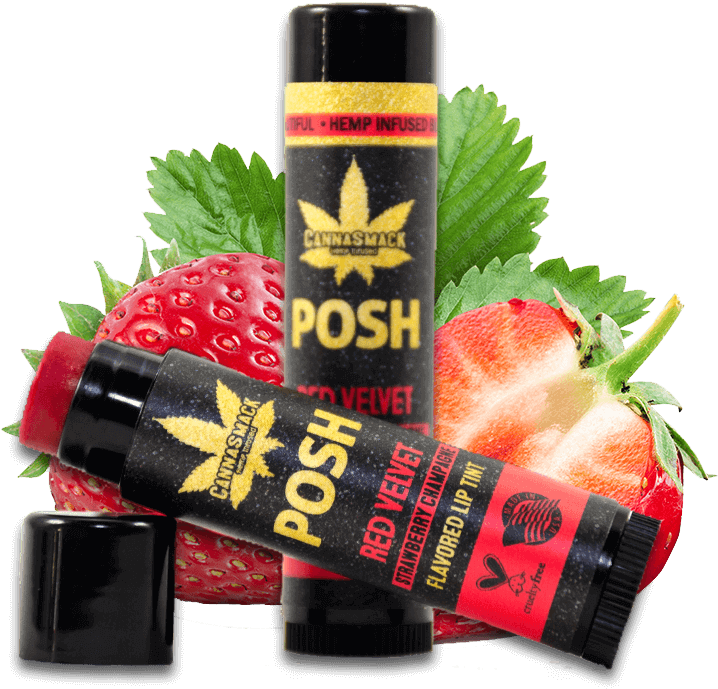 Download Cannasmack Posh Red Velvet Glamour - Morango Fruta Png - Full ...