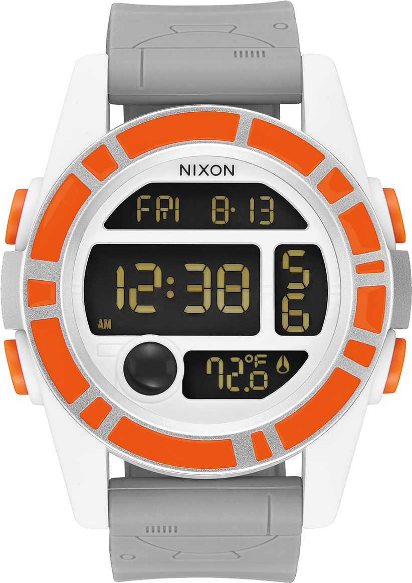Download Unit Sw, Bb-8 Orange / Black - Star Wars Bb8 Watch Nixon ...
