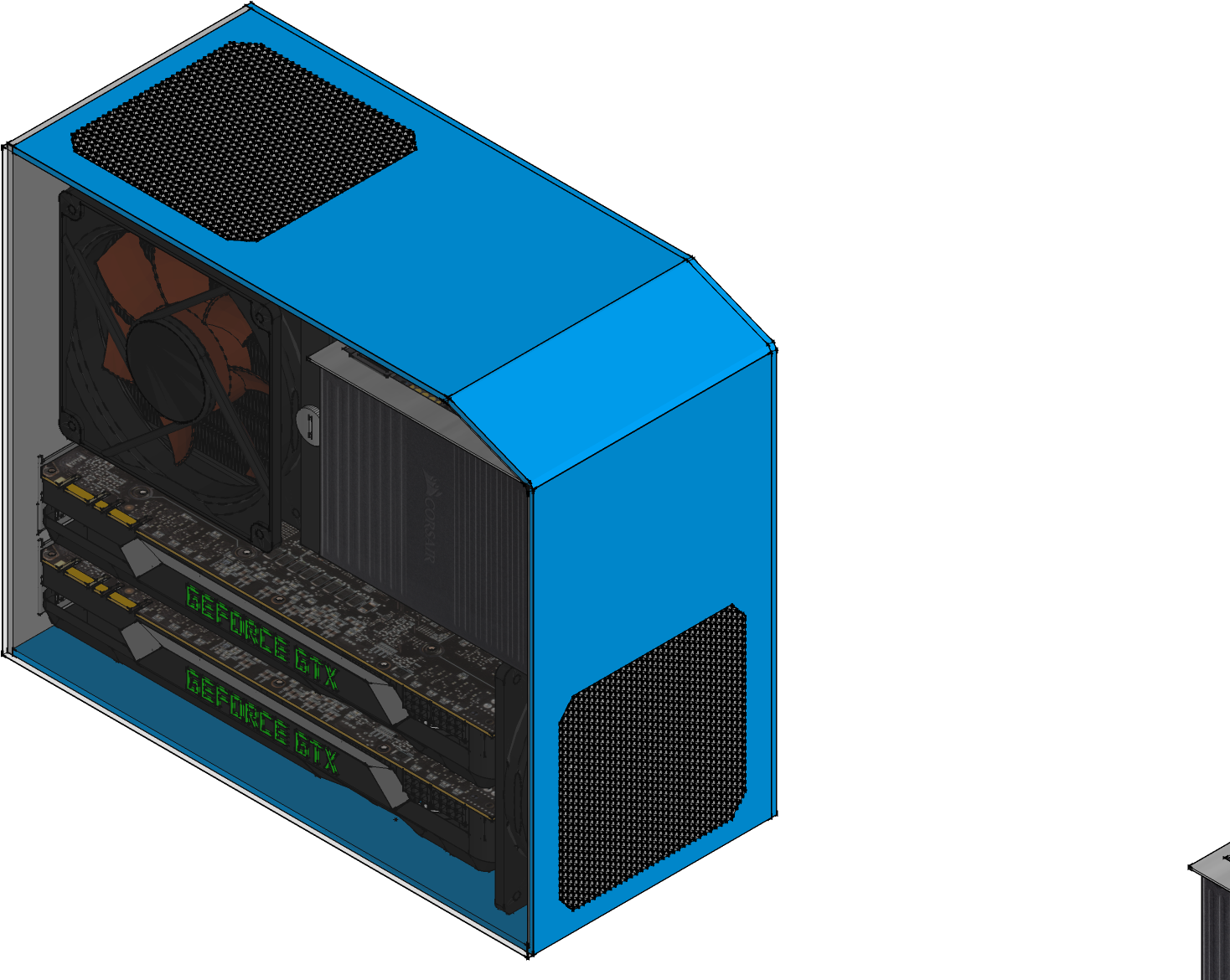 Download Matxpc3 Pc3 - Computer Case - Full Size PNG Image - PNGkit