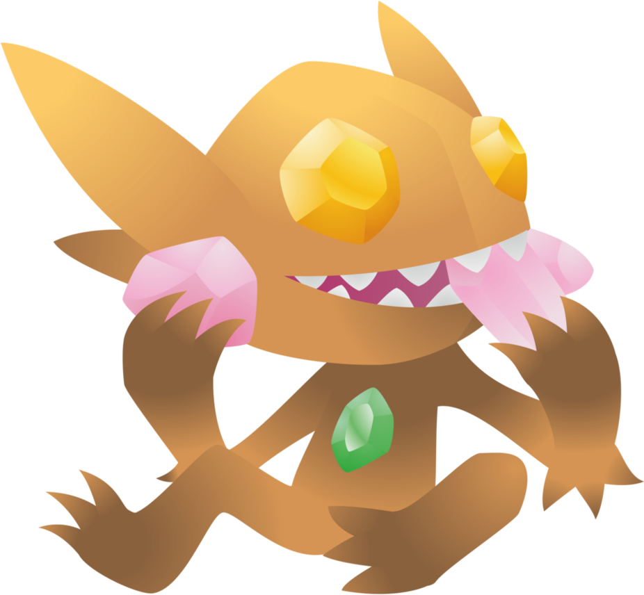 Download Png - Shiny Sableye Art - Full Size PNG Image - PNGkit