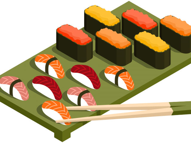 Asian Sushi Clip Art