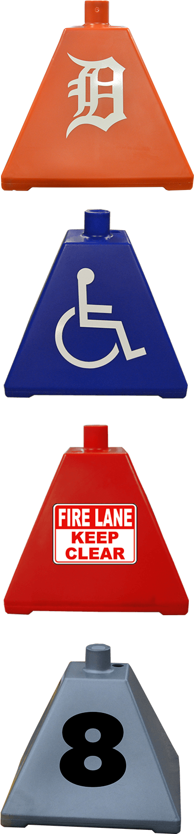 Download Pyramid Sign Base With Decals - Sign - Full Size PNG Image ...