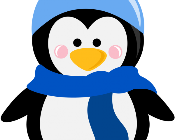 Download Penguin Clipart January - Winter Penguin Clipart Png - Full ...