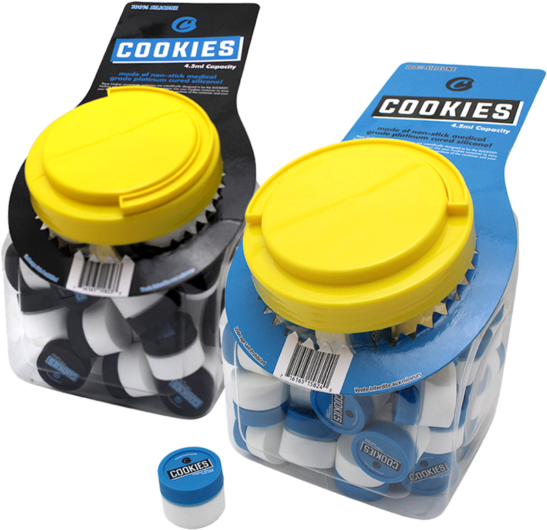 Download Cookies Mini Silicone Concentrate Jar - Baby Toys - Full Size ...